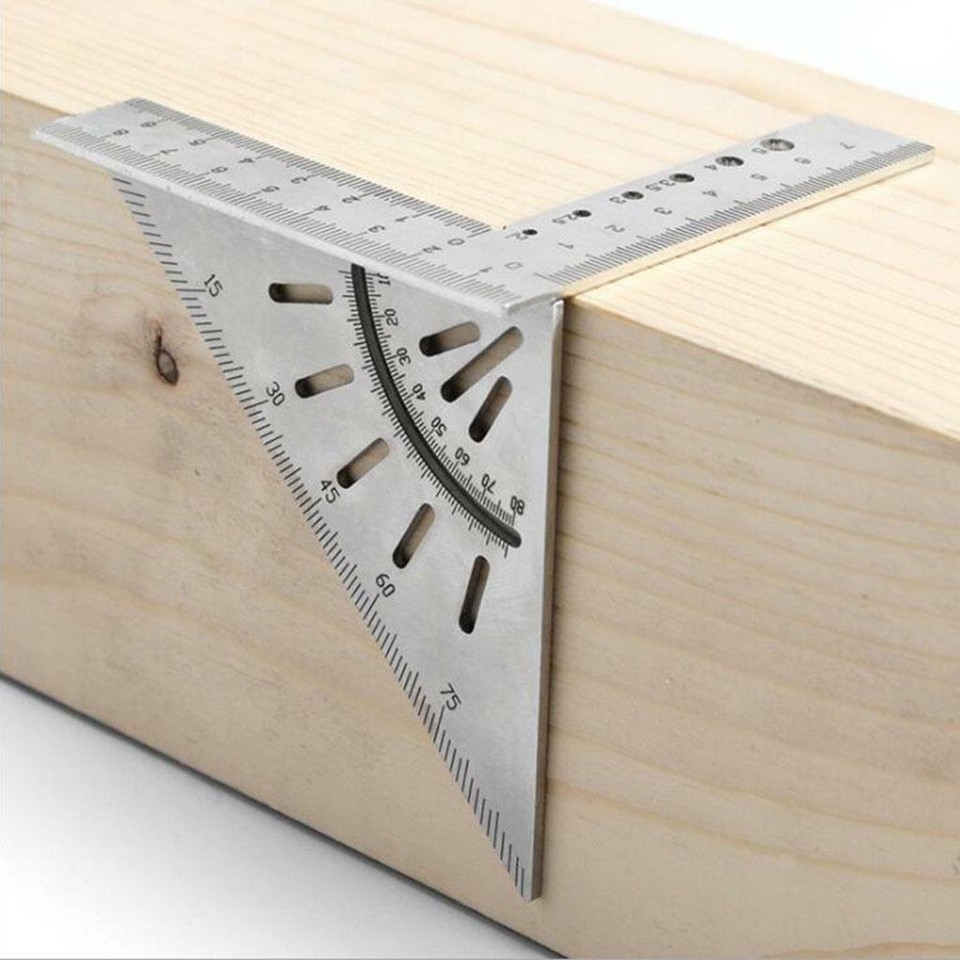 Square Angle Ruler Woodworking Multifunctional Saddle Layout Square ...