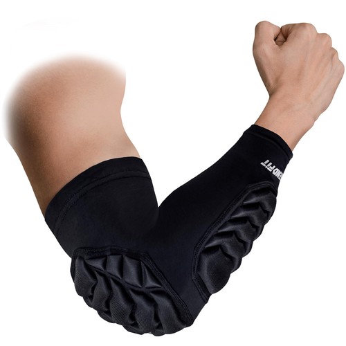 2 PCS Football Elbow Forearm Pads for Youth Men Adult Compression ...