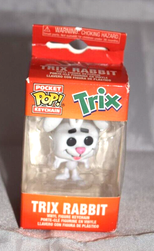 Trix Rabbit Funko Pop Vinyl Figurine Key Chain New | eBay