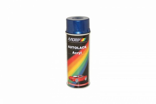 BOMBE DE PEINTURE MOTIP AUTOLACK ACRYL METAL BLEU FONCE AEROSOL 400 ml ...