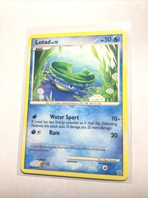 LOTAD - 92/132 - Secret Wonders - Pokemon Card - LP | eBay