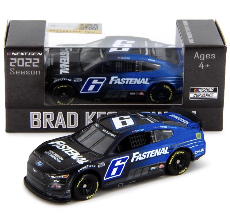 Brad Keslowski 2022 Fastenal NextGen Ford Mustang 1/64 Action Diecast ...