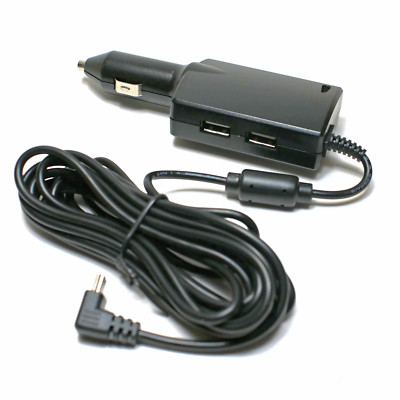10' Power Cord Car Charger for Garmin RV 660 760 770 LMT-S with USB ...
