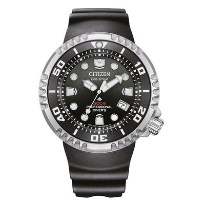 Citizen Watch Promaster Eco Drive Black Professional Diver 300mt BN1024 ...