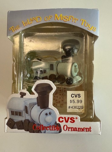 Misfit Train Ornament Rudolph Island of Misfit Toys CVS Rare NIB | eBay
