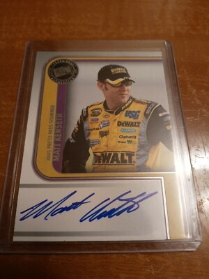 MATT KENSETH 2005 PRESS PASS AUTOGRAPH AUTO | eBay