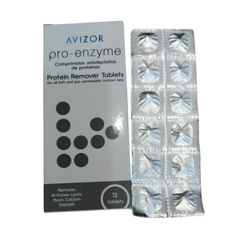 Avizor Enzyme Contact Lens Protein Remover Tablets (4 ) for sale online ...