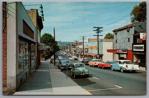 Wallingford CT Center Street Volkswagen Center Restaurant Feinsons 1959 ...