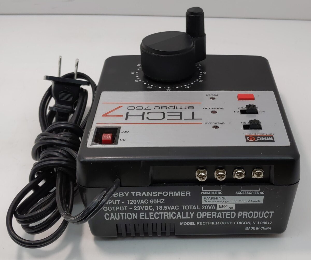 MRC MRC1276 Train Controller, 120V - Black for sale online | eBay