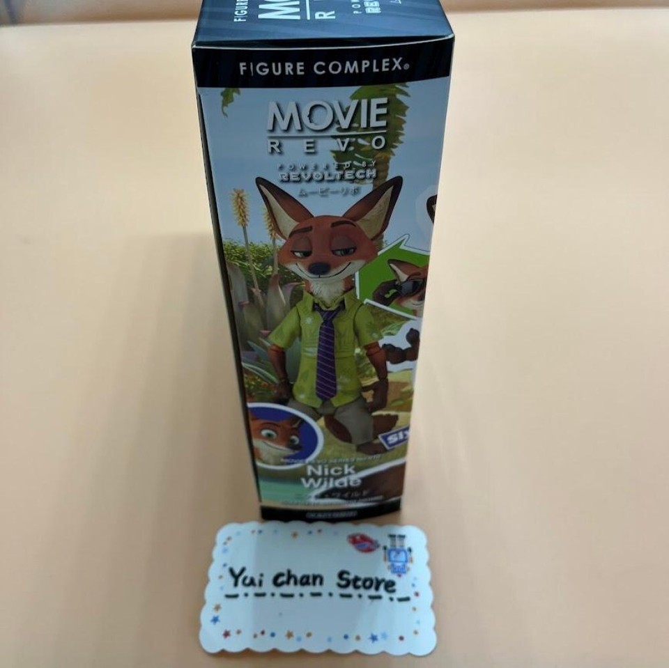 Nick Wilde Judy Hopps Zootopia KAIYODO REVOLTECH Movie Revo Action ...