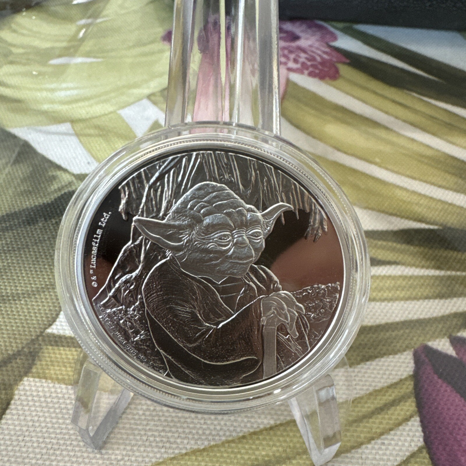 2016 NIUE $2 STAR WARS YODA 1 OZ .999 SILVER PROOF COIN | eBay