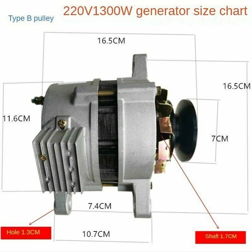 220V 800W/1300W/1500W Small Generators Permanent Magnet Brushless ...