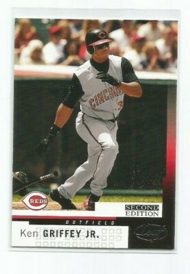 KEN GRIFFEY JR (Cincinnati Reds) 2003 LEAF/DONRUSS 2ND EDITION CARD ...