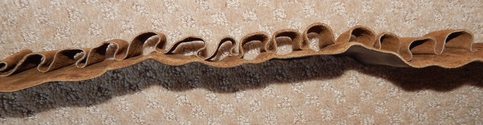 Vintage UNDERBERG ‘After A Good Meal’ Leather Suede GUN BANDOLIER Belt ...