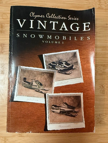 CLYMER Book for Vintage Snowmobiles Arctic Cat, John Deere, Kawasaki ...
