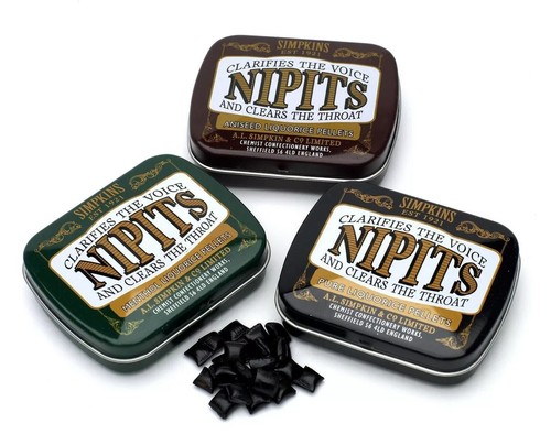 Simpkins Nipits Pellets Pure Liquorice Aniseed Menthol Clarifies Voice ...