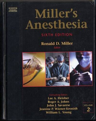 Miller's Anesthesia - Hardcover By Ronald D. Miller - GOOD | eBay