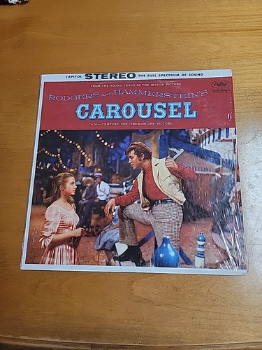 Rodgers and Hammerstein's Carousel Capitol Records 33 RPM Vinyl Record ...