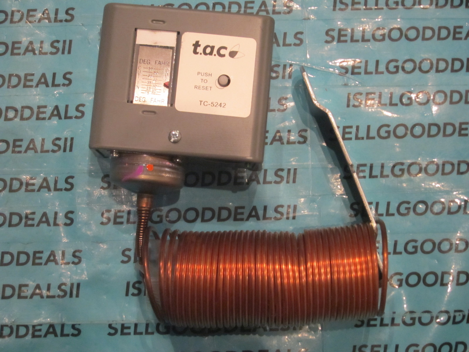 Tac TC5242 Temperature Control Manual Reset Freeze Stat Dual Output Tc ...