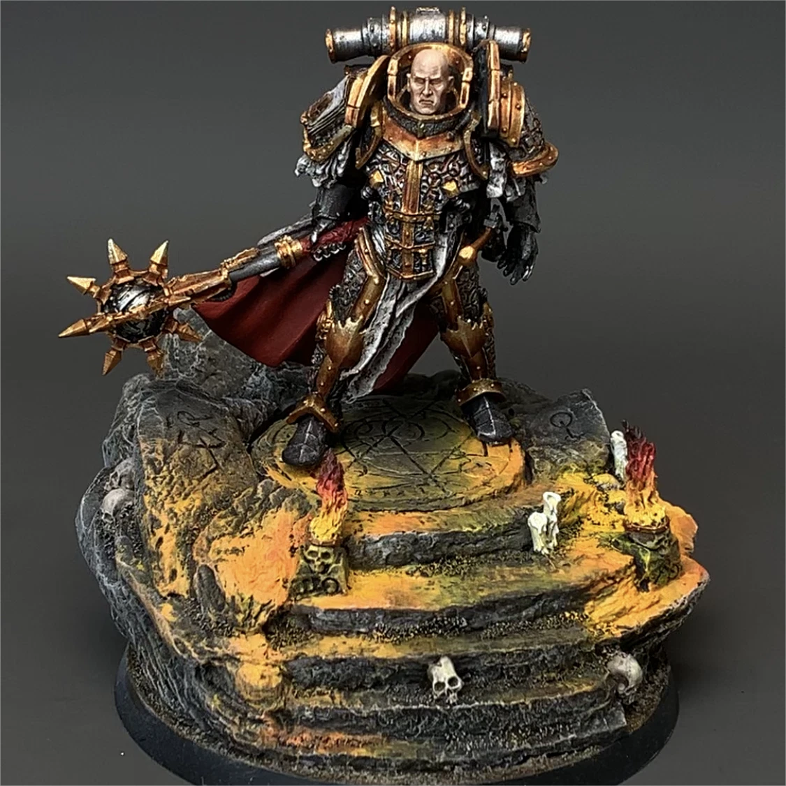 Painted Lorgar Model