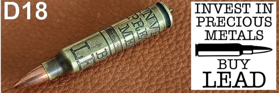ENGRAVED .223 BULLET CASING /SOME WITH TIP. PATRIOTIC AND FUN DESIGN ...