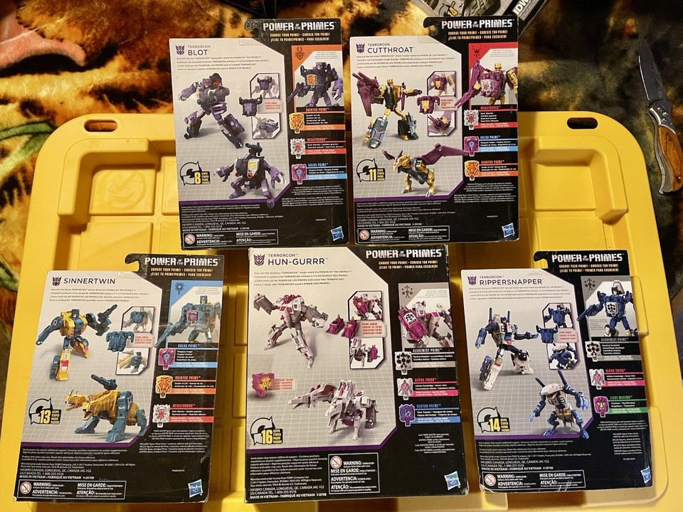 Transformer Cw Terrorcons Still Sealed | eBay