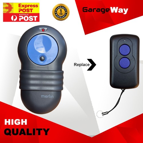 Merlin M802 Blue Compatible Garage Door Remote Prolift 230T/430R New ...