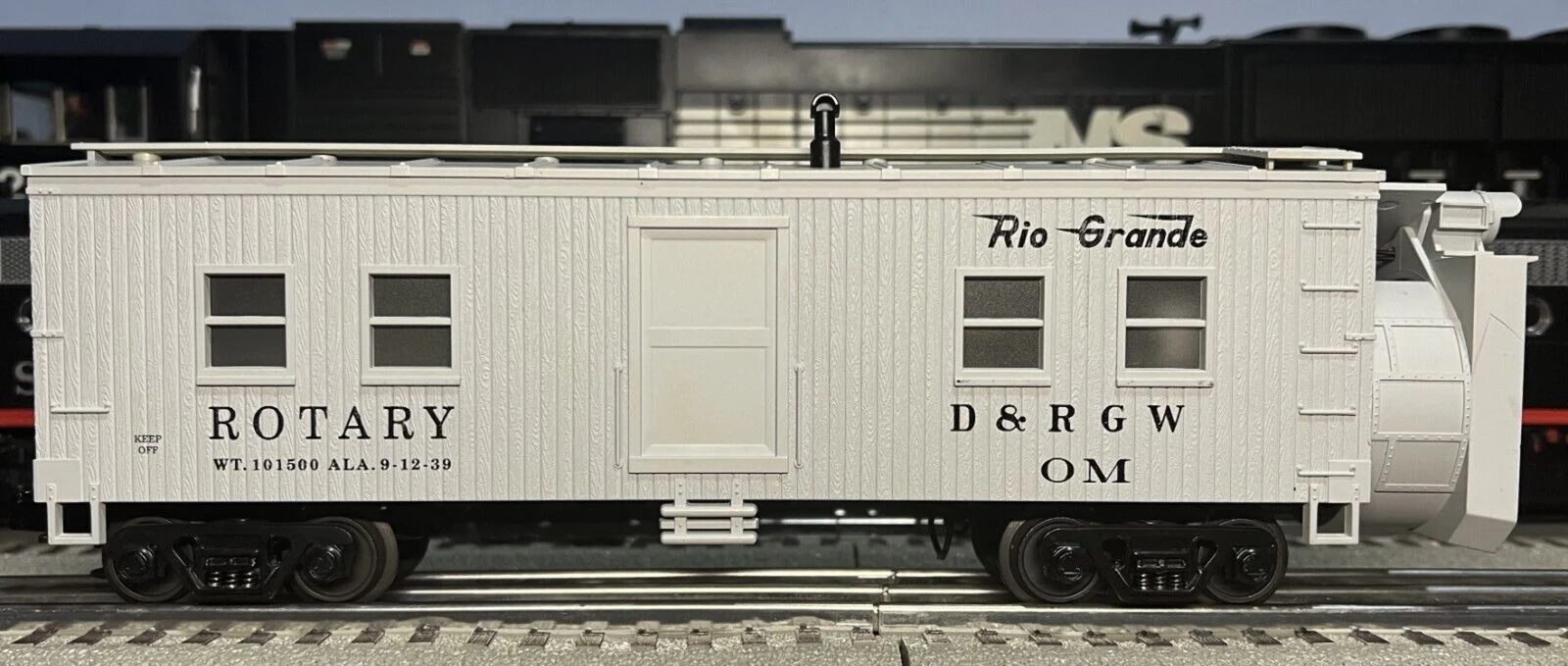 O Scale - MTH Railking 30-2123 Denver & Rio Grande Rotary Snowplow D ...