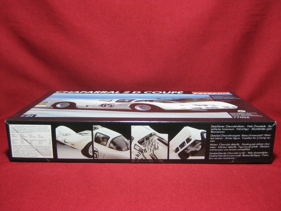 Chaparral Coupe 2D Prototype Sports Racer Daytona Monogram 1:24 Scale ...