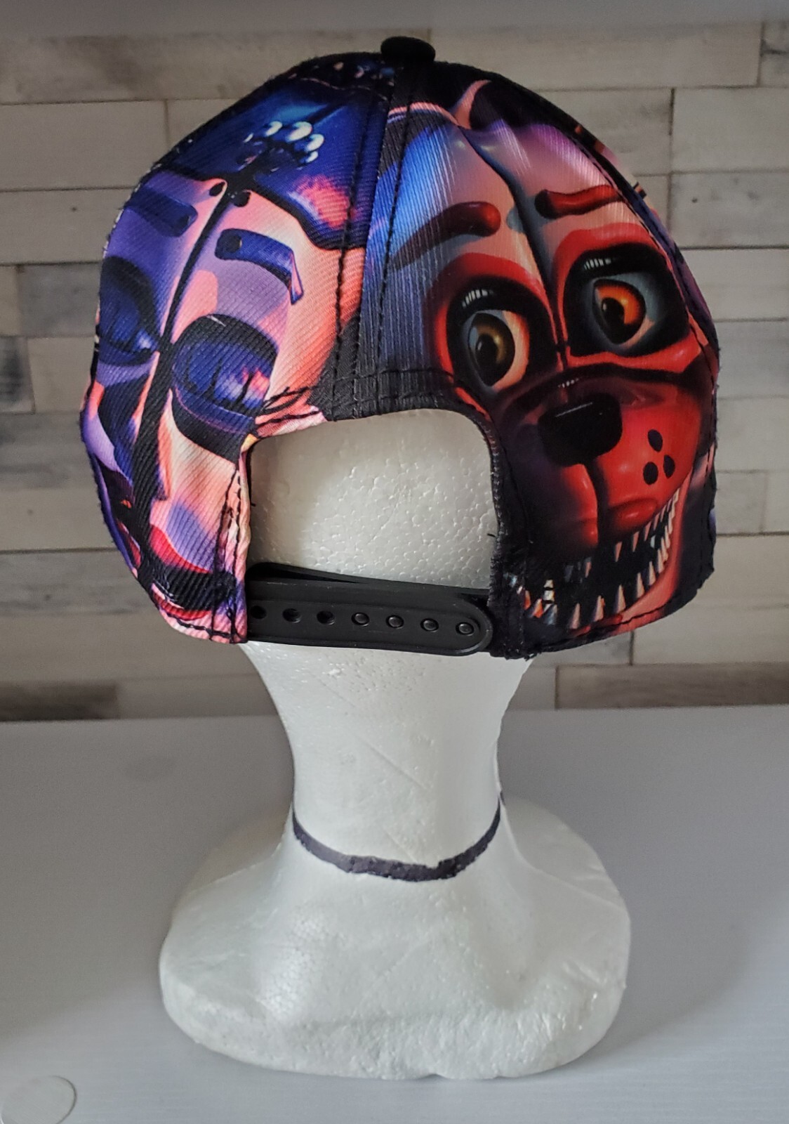 Five Nights at Freddys FNAF Adjustable Hat Cap Snapba… - Gem