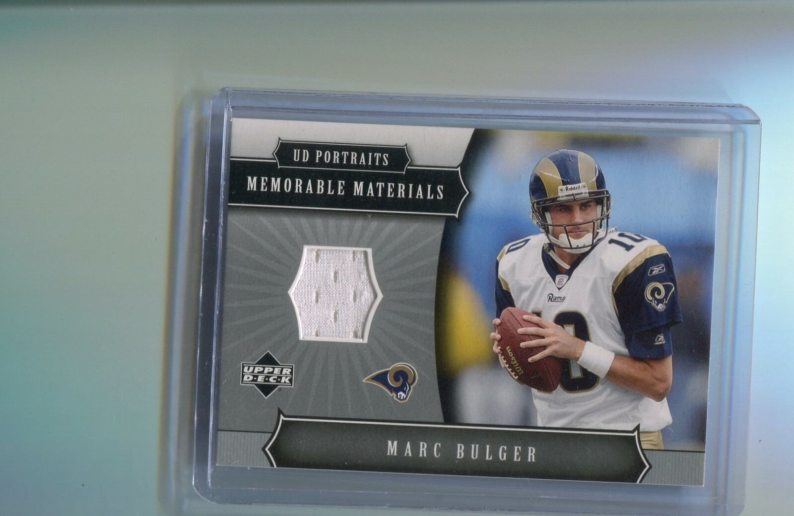 2005 UD Portraits Memorable Materials Mark Bulger Jersey | eBay