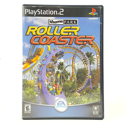 Theme Park Roller Coaster (Playstation 2, PS2) Complete & Tested w Case ...