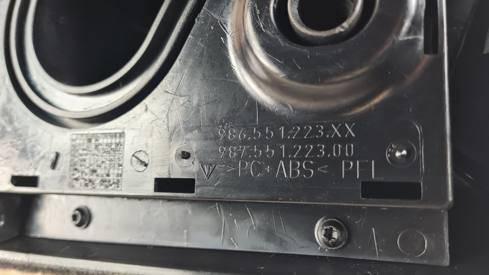 Porsche Boxster 987 Parcel Shelf Black 98755122300 | eBay UK