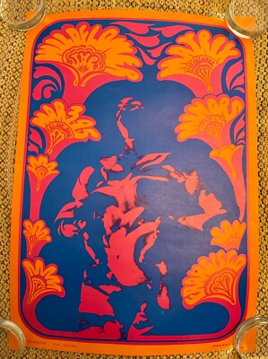 The Wildflower at the Matrix poster #2 by Victor Moscoso 1967 | eBay