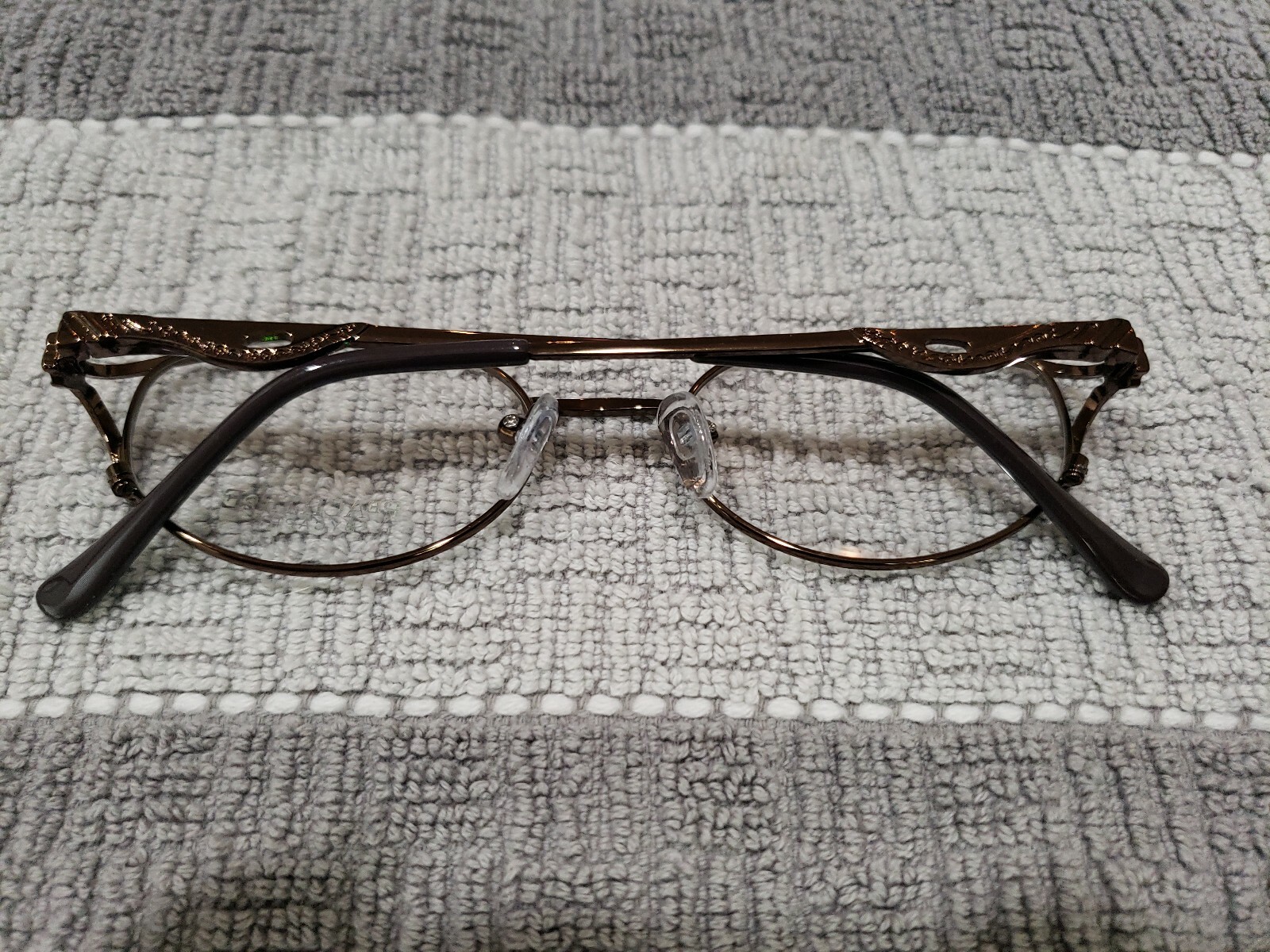 Peachtree CAPRI Eyeglass Frames Coffee 49 18 130 New | eBay