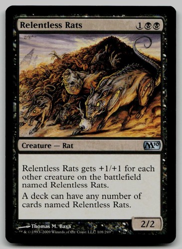 Relentless Rats U Magic 2010 (M10) 108 NM | eBay