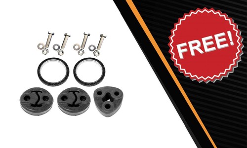 Stainless Steel Muffler Tail Pipe Exhaust System Kit fits: 1996-98 ...