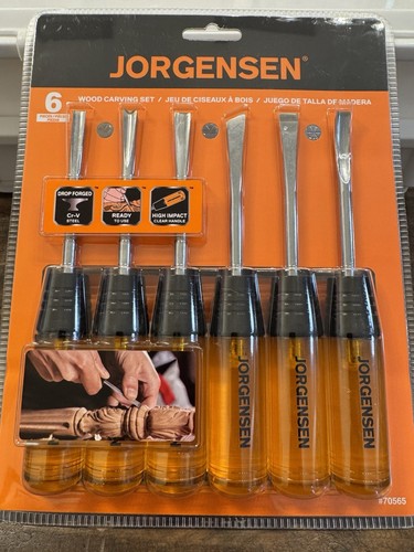 Jorgensen 6 Chisel Set For Wood Carving | eBay
