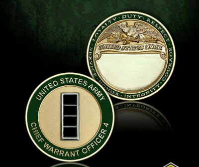 ARMY CHIEF WARRANT OFFICER 4 1.75" CHALLENGE COIN | eBay