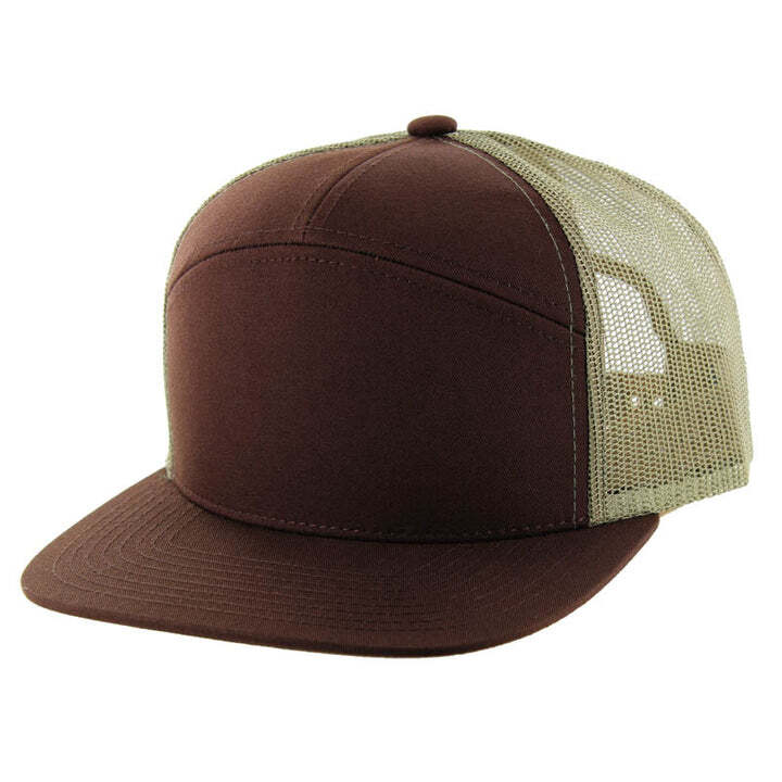 Kamel 707 Snapback Trucker Adjustable Back Strap Plain Hat Unisex | eBay