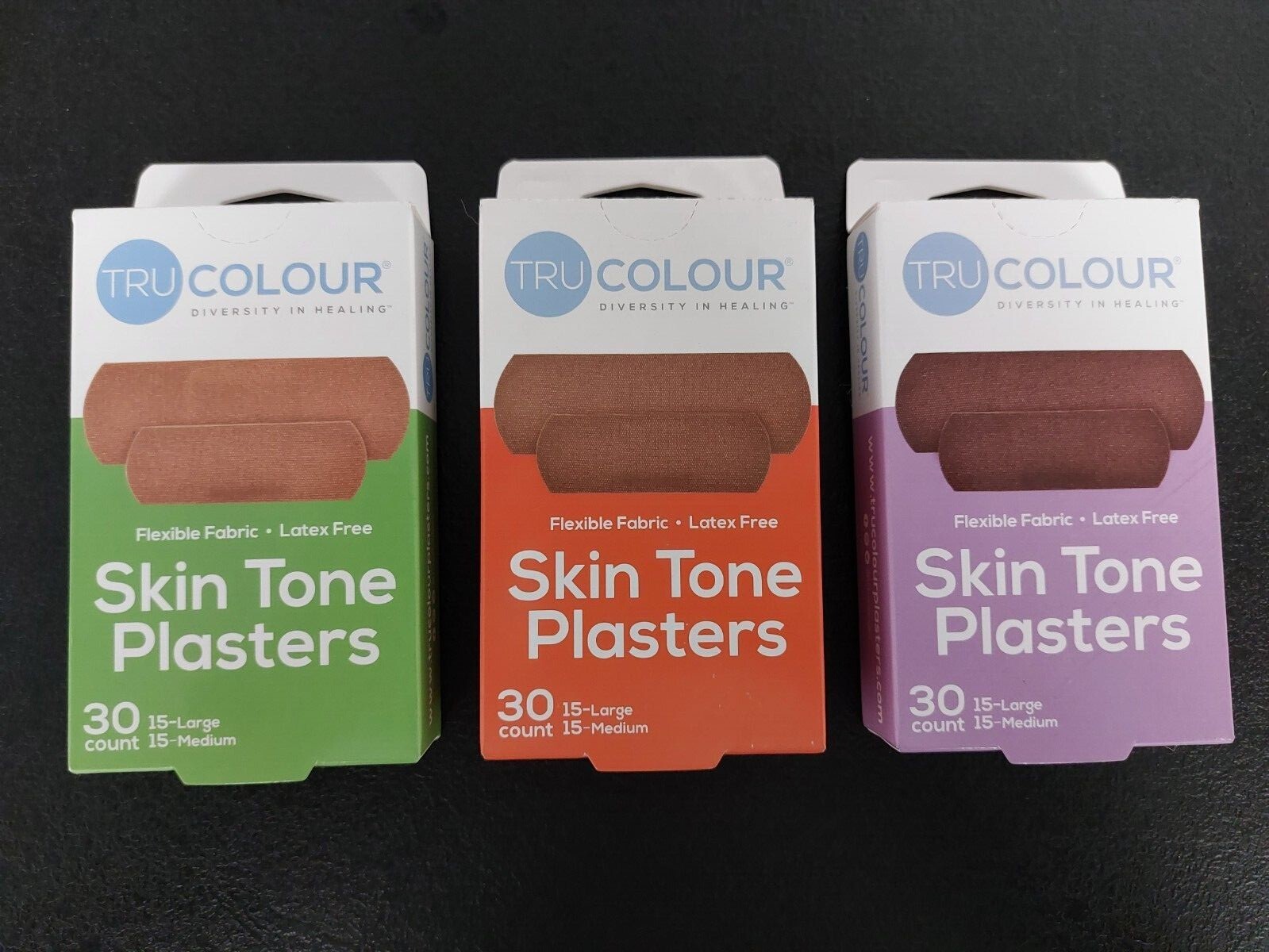 TRU Colour Skin Tone Plasters - Pack of 30 | eBay UK