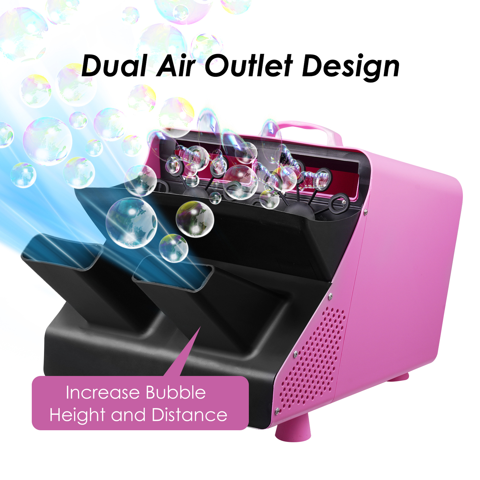 Automatic Bubble Machine Wireless Remote Bubble Maker For Party Stage ...