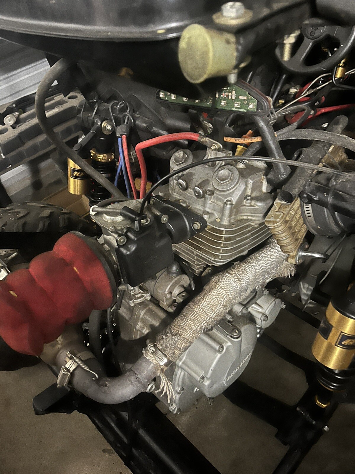 2005-2014 Honda TRX400EX Engine Motor with Reverse, video of it running ...