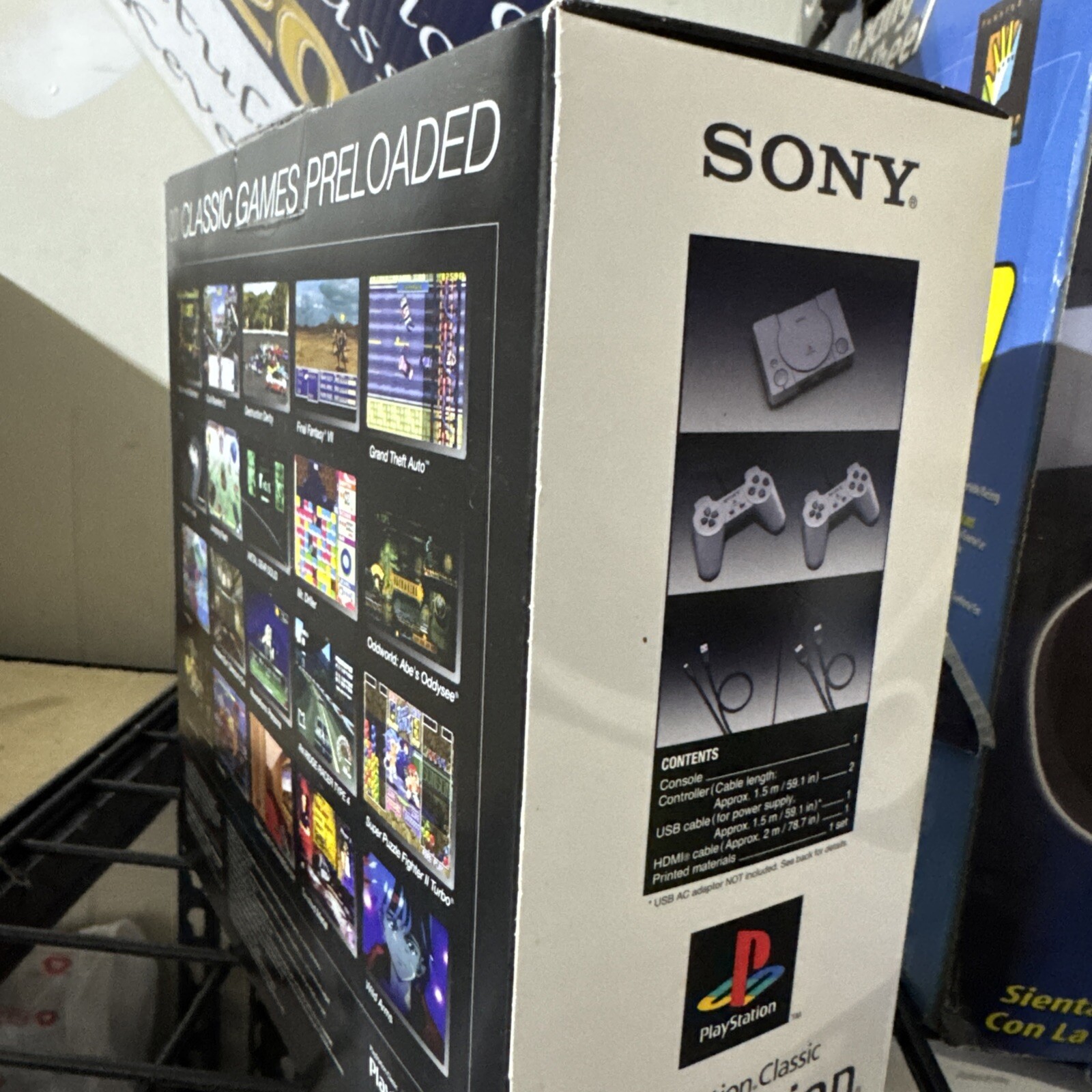 Brand New Sealed Sony PlayStation PS Classic Mini SCPH-1000R With 20 ...