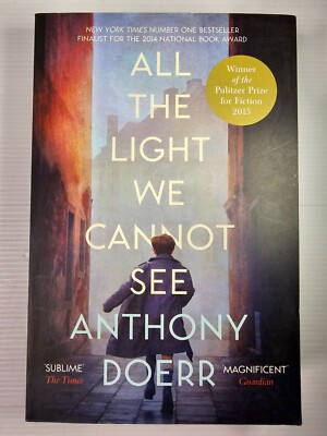 ALL THE LIGHT WE CANNOT SEE by Anthony Doerr - Paperback 9780007548699 ...