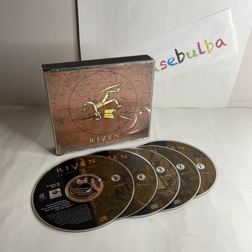 Riven - La suite de Myst Jeu PC CD-ROM 5 Cd | eBay