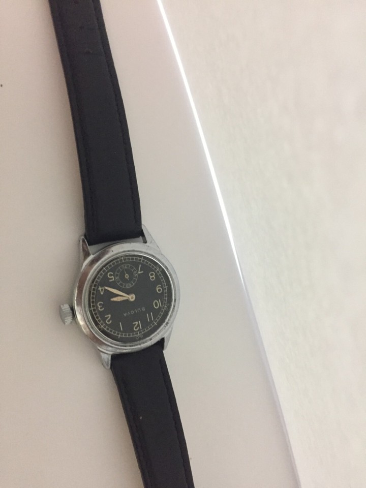 VINTAGE MILITARY BULOVA CAL 10AK HAND WINDING | eBay