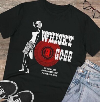 Whisky A Go Go T Shirt bLACK Whisky A Go Go Shirt S-4XL Cotton MR335 ...