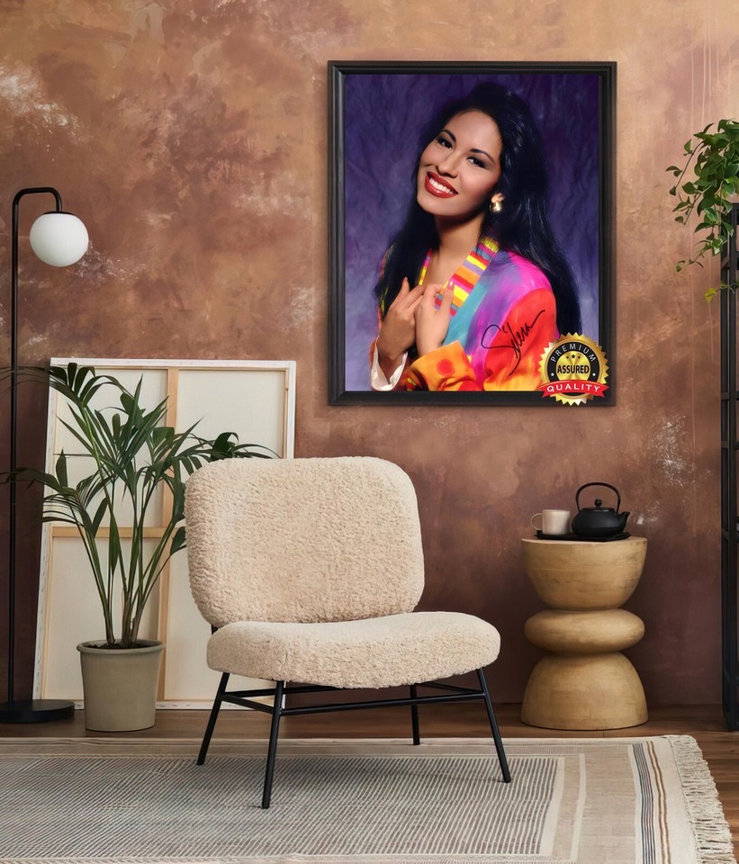 Selena - Selena Quintanilla - Autographed Signed Reprint - Metal Sign ...