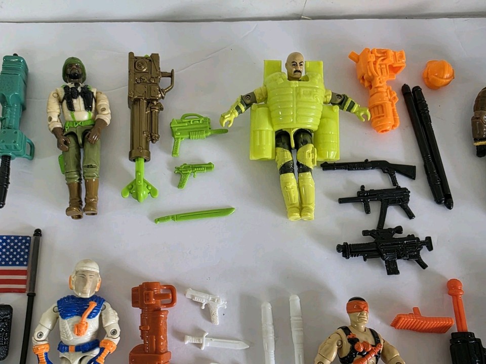 Vintage 1990s G.I. Joe GI Joe ARAH Action Figure Lot of 22 Figures Not ...